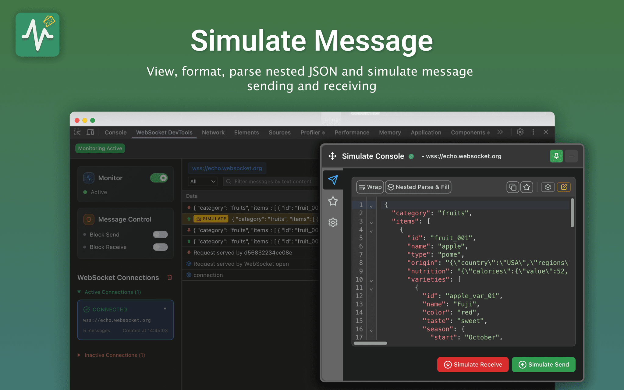 Websocket Devtools Complete Websocket Traffic Control Extension 6829